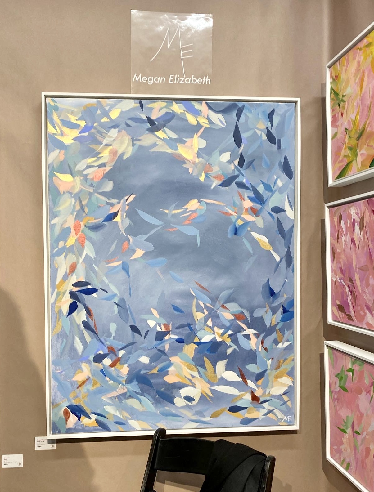 Petals and Shapes - Lauren Heller Art Consultant